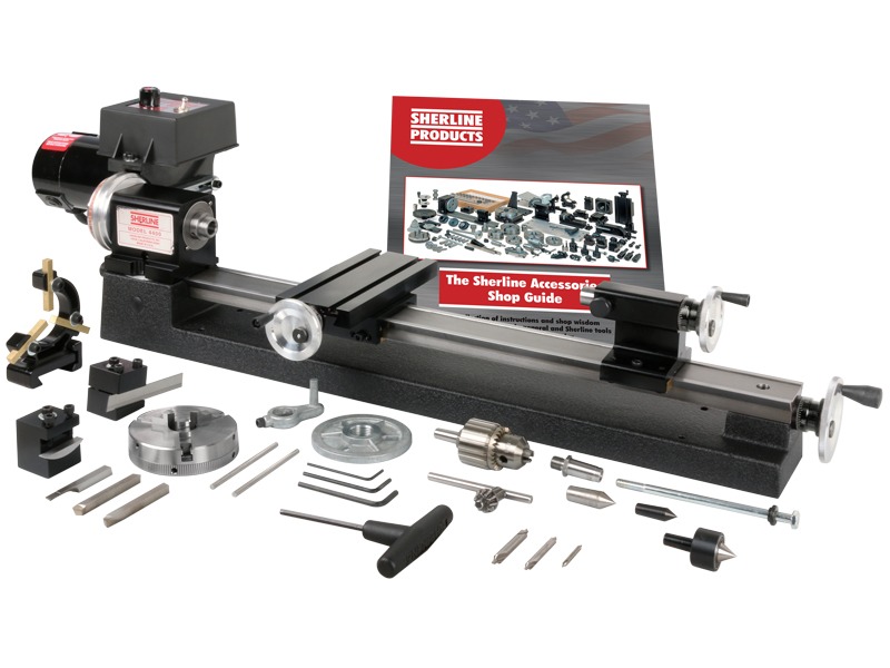 17″ Benchtop Lathe – Package B – Sherline Products 17″ Benchtop Lathe – Package B – Sherline Products