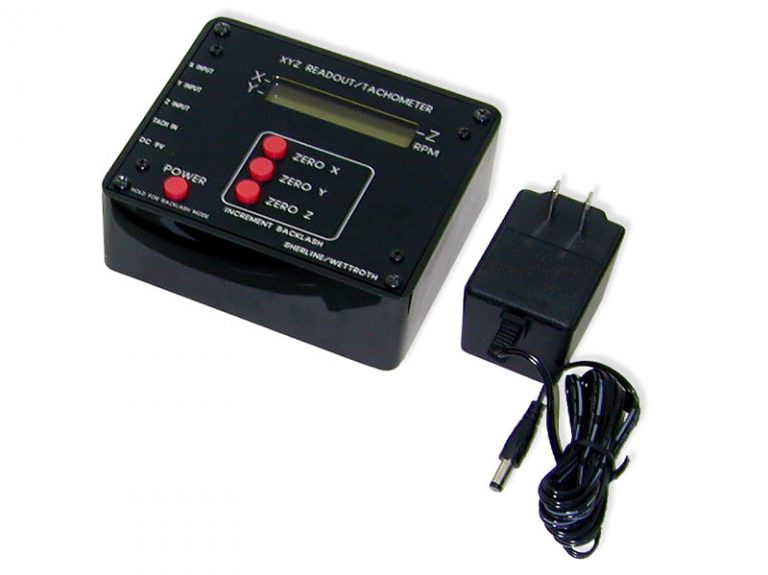 14" 8-Direction Benchtop Mill XY Base - DRO - Sherline Products