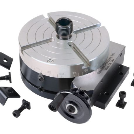 Nickel-Teflon Coated Manual Rotary Table - Sherline Products