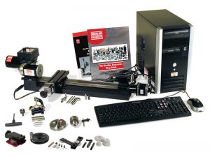 17" CNC Benchtop Lathe System Package C - Sherline Products