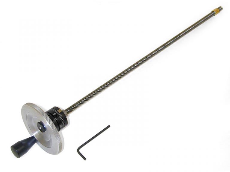 2-1/2" Zero Adjustable Handwheel with 11" Leadscrew Assembly - Sherline ...