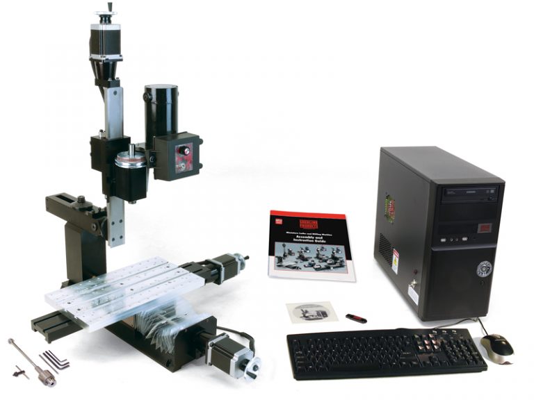 18" Linux CNC Benchtop Mill System w/Ball Screws