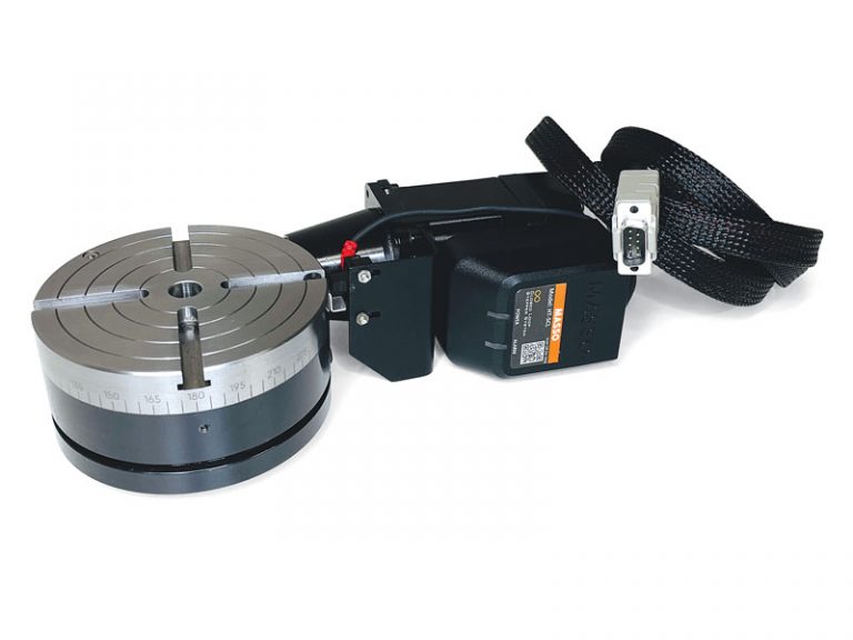 CNC Rotary Table with 36V Stepper Motor - Sherline Products